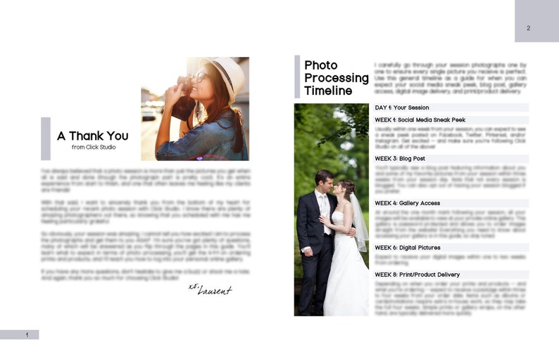 After the Session Magazine Template {1st Edition} for Photographers - Etsy