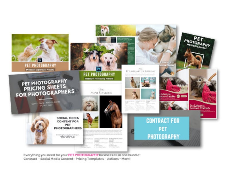 The Complete Pet Product Collection for Photographers Pet | Etsy