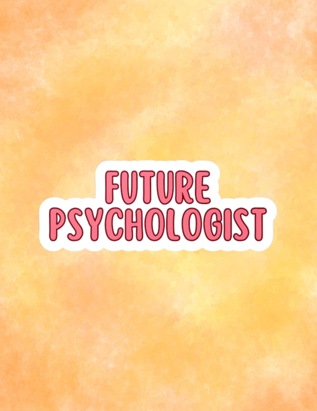 Future Psychologist Sticker, Psychology Stickers, Gift for Psychology ...