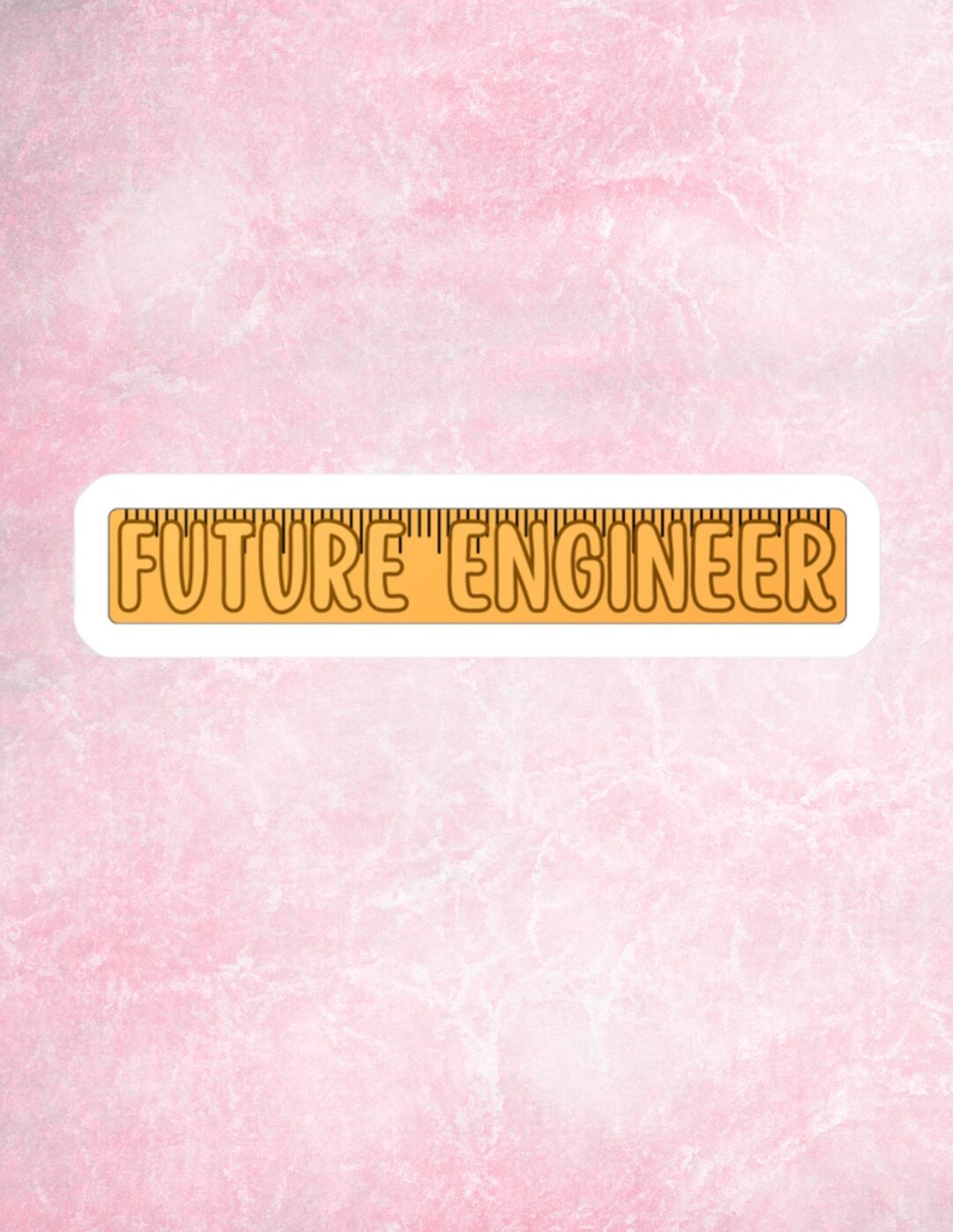 Future Engineer Sticker, Engineering Major, Stickers for Students ...