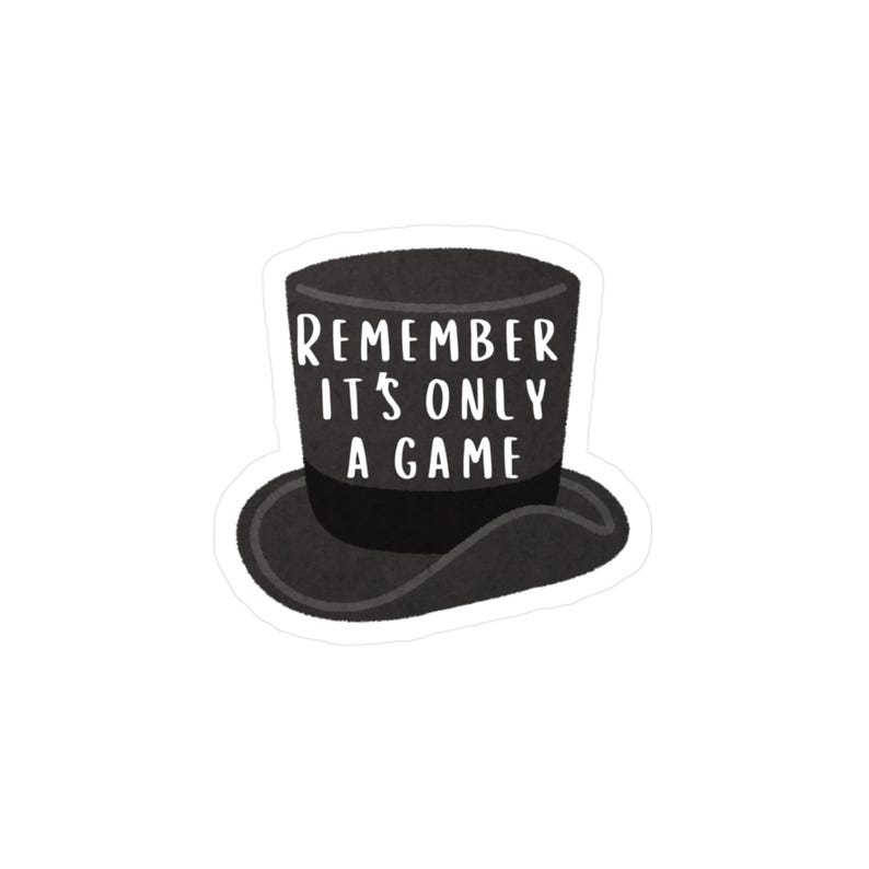 Remember Its Only a Game Sticker, Caraval Sticker, Legendary, Finale ...