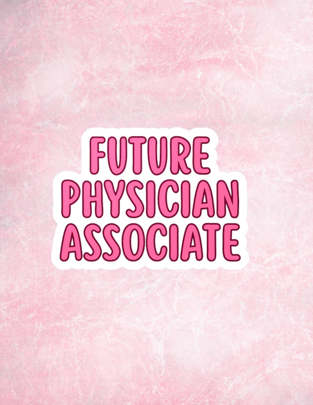 Future PA Sticker: Physician Assistant Student Gift - Etsy