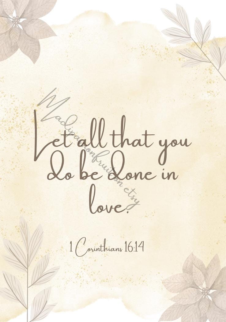 Watercolor Bible Verse Prints: Religious Quote Art (digital Download ...