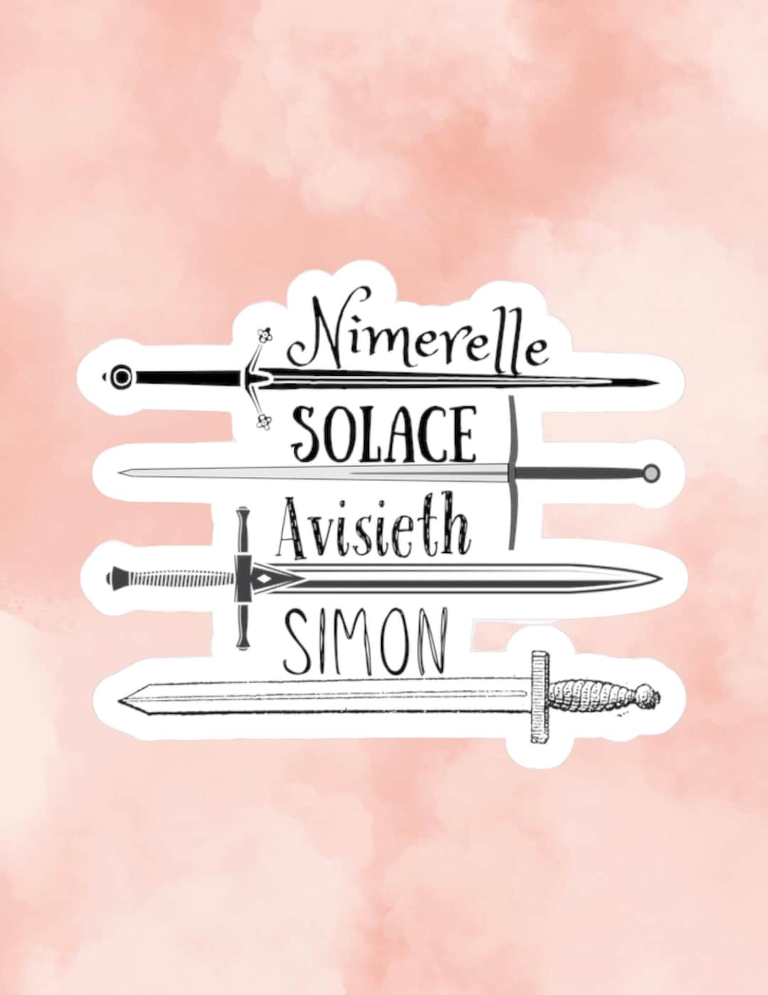 Quicksilver Sticker, Quicksilver Swords Stickers, Callie Hart ...