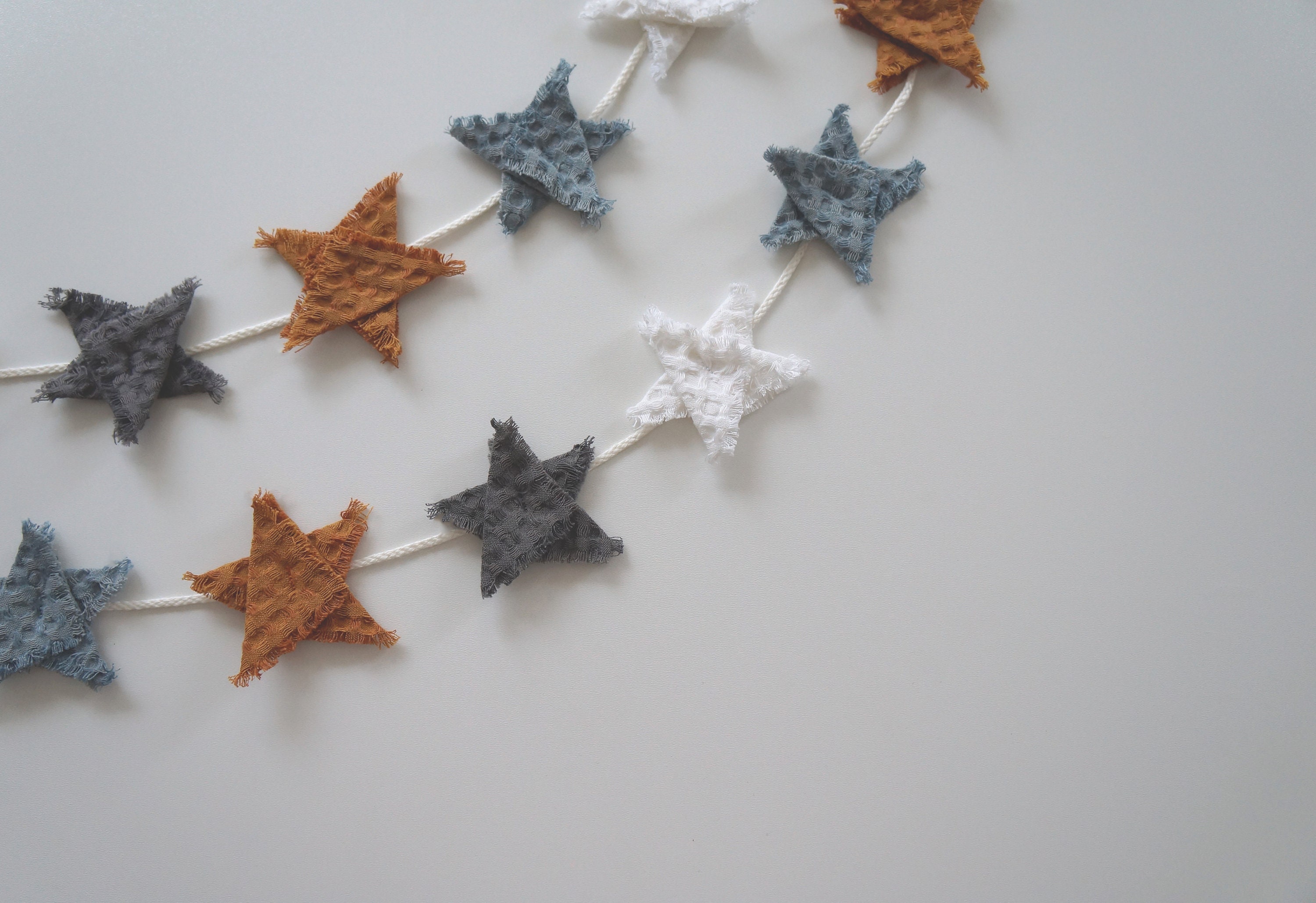Colorful Stars Garland - Etsy