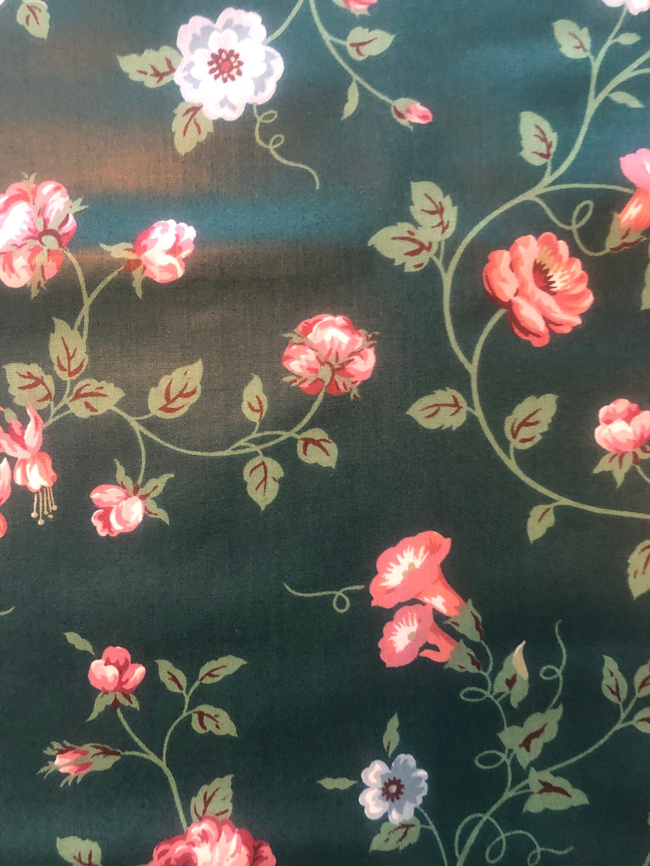 Vintage Waverly “forever” Ivy Lane Collection Home Decor Fabric BTY. 8 ...