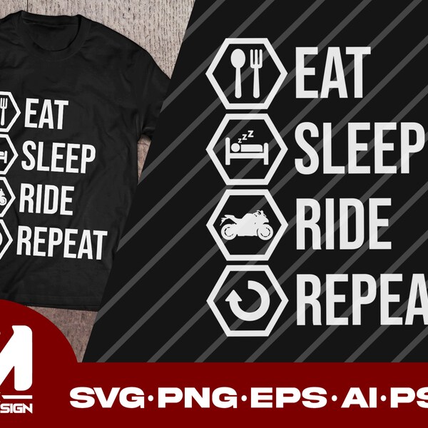 Eat Sleep Ride - Etsy