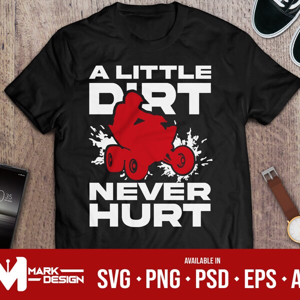Dirt Never Hurt Svg - Etsy