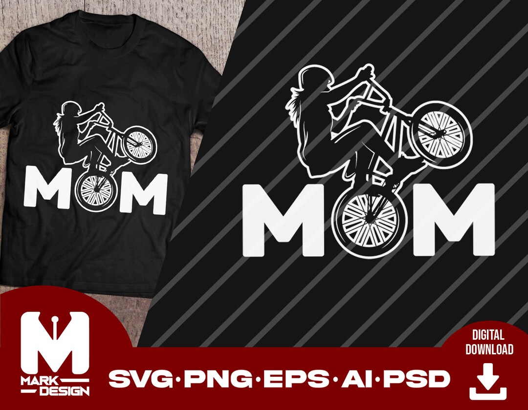 BMX svg Bike svg Bicycle svg BMX Mom svg diseño para cricut - Etsy México