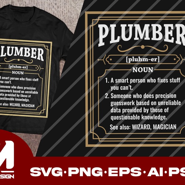 Plumber Svg - Etsy