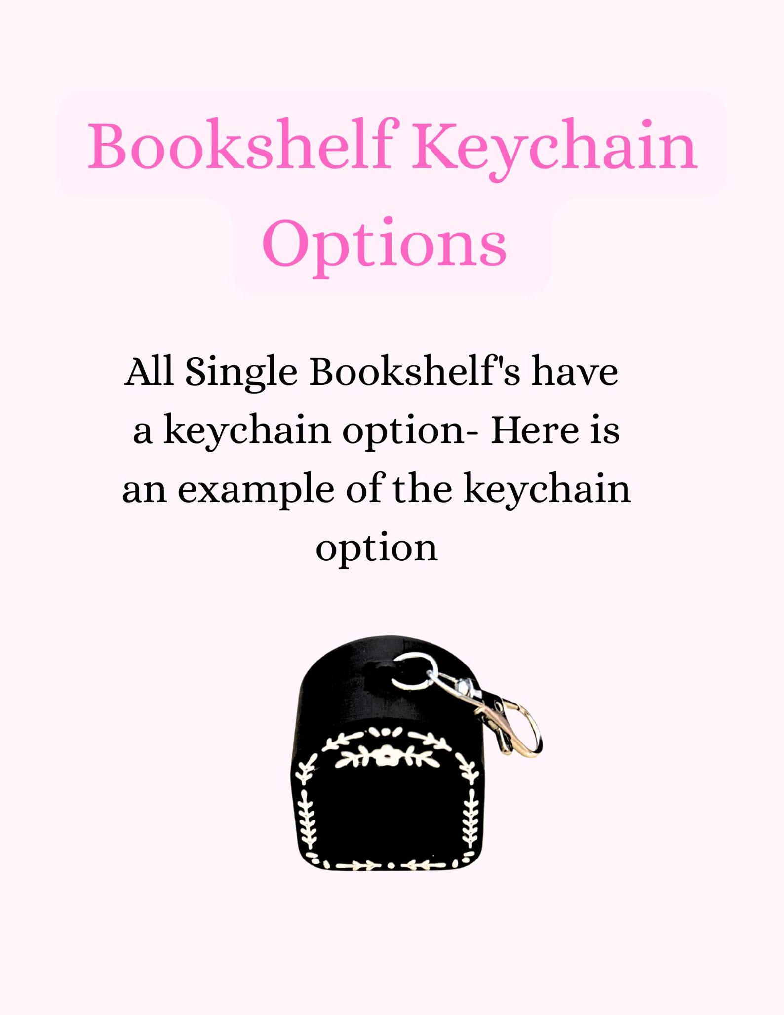 Cute 3D Printed Mini Bookshelf Clicker-custom Kawaii Gothic Fidget Toy ...