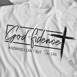 Godfidence Svg, Ai, Png,pdf God Fidence Cute Christian SVG, Instant ...