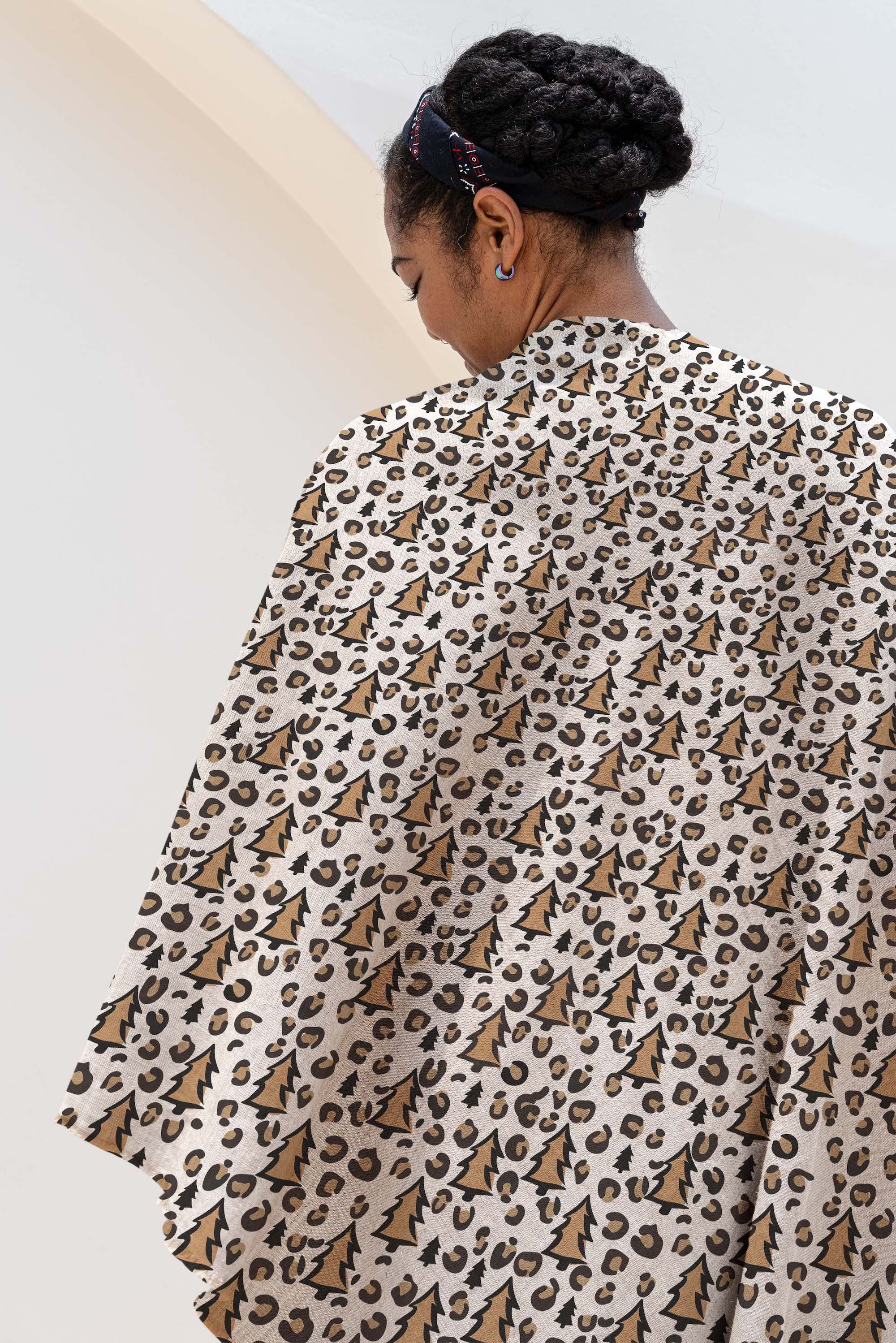 Christmas Leopard Print Svg Files for Cricut Cheetah Print Svg | Etsy