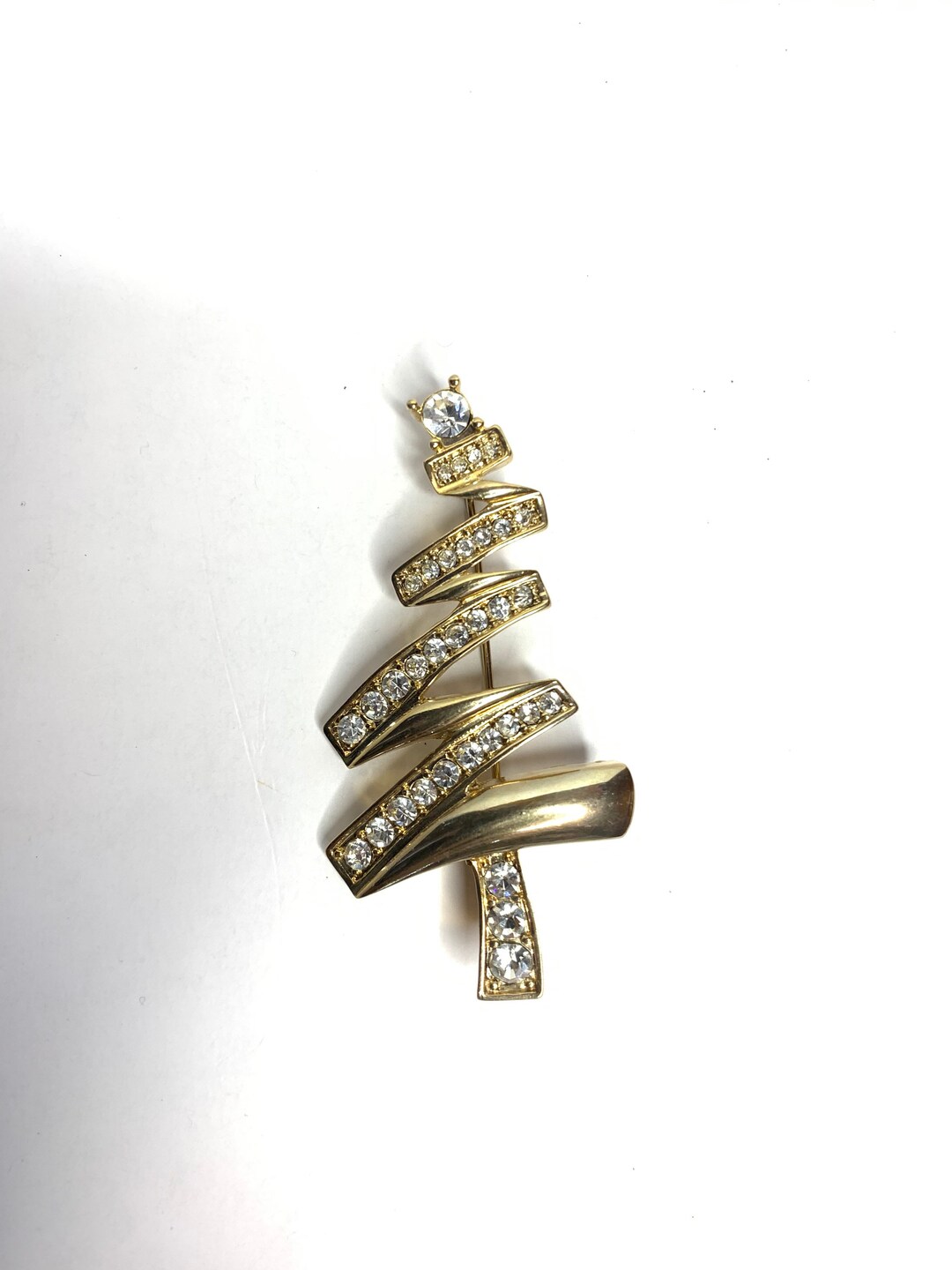 Vintage Monet Christmas Tree Pin Brooch - Etsy