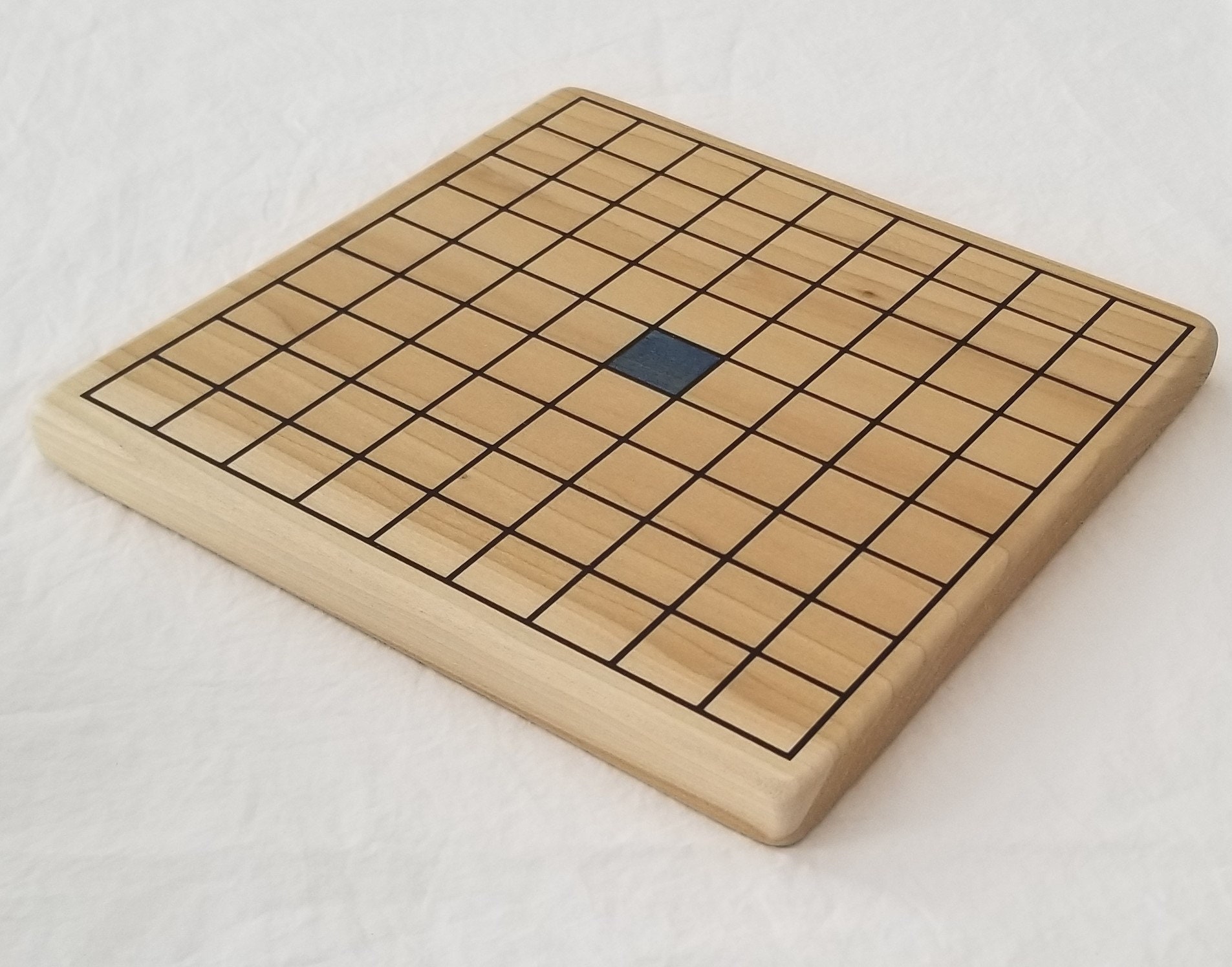 Tafl Game Board Tablero reversible de madera maciza para Brandub, Ard ...