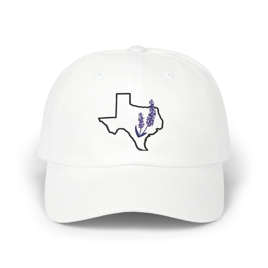 EMBROIDERED Texas Bluebonnet Classic Dad Cap, TX Hat, Cute Wildflower ...