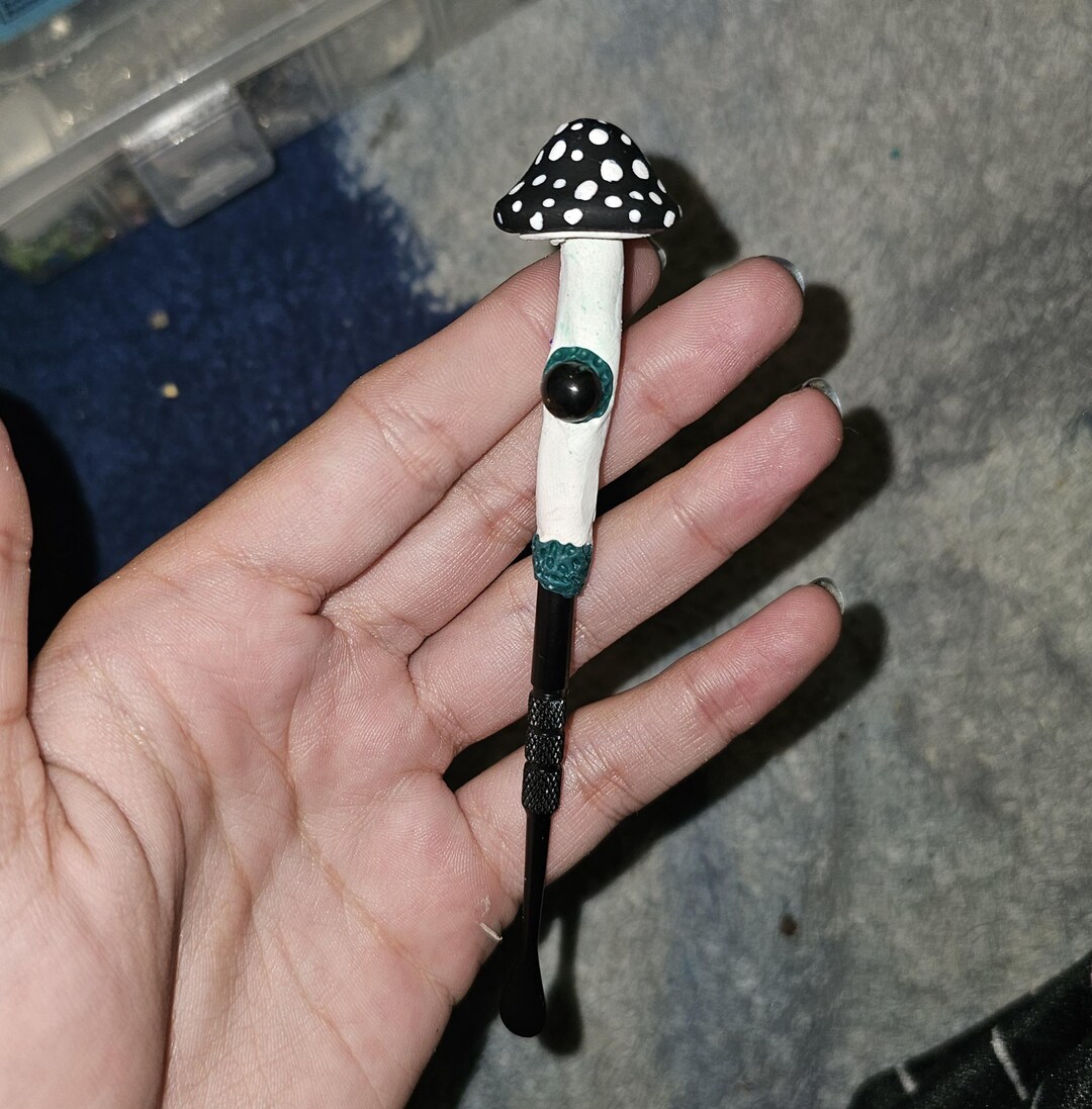 Black and White Mushroom Tool - Etsy