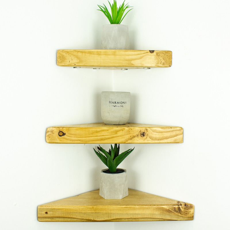 Large Corner Shelf Unit - Etsy