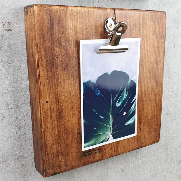 Rustic Photo Board - Etsy