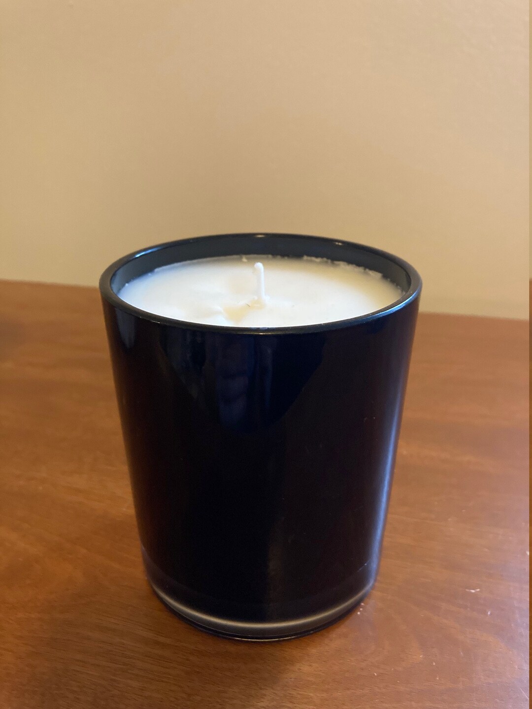 Design Your Own Black Glass Candle Pick Your Scent Color Make Your Own ...