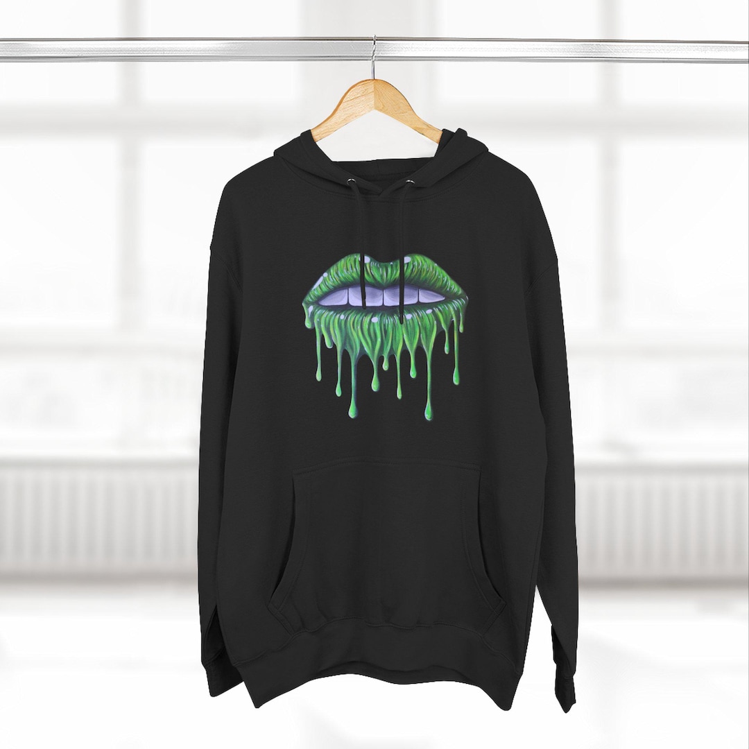 Melted Envy Hoodie | Graphic Streetwear, Gothic, Edgy - Etsy