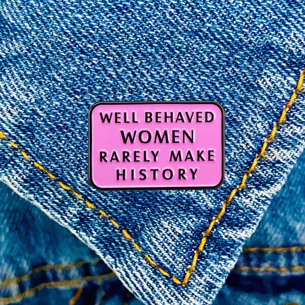 Feminist Pin - Etsy