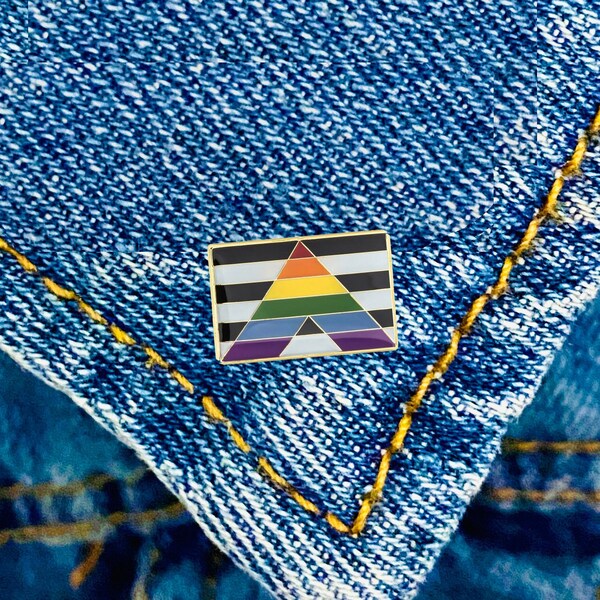 Lgbt Ally Pin - Etsy