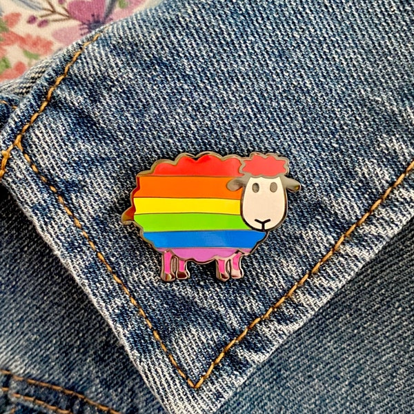 Sheep Pin - Etsy