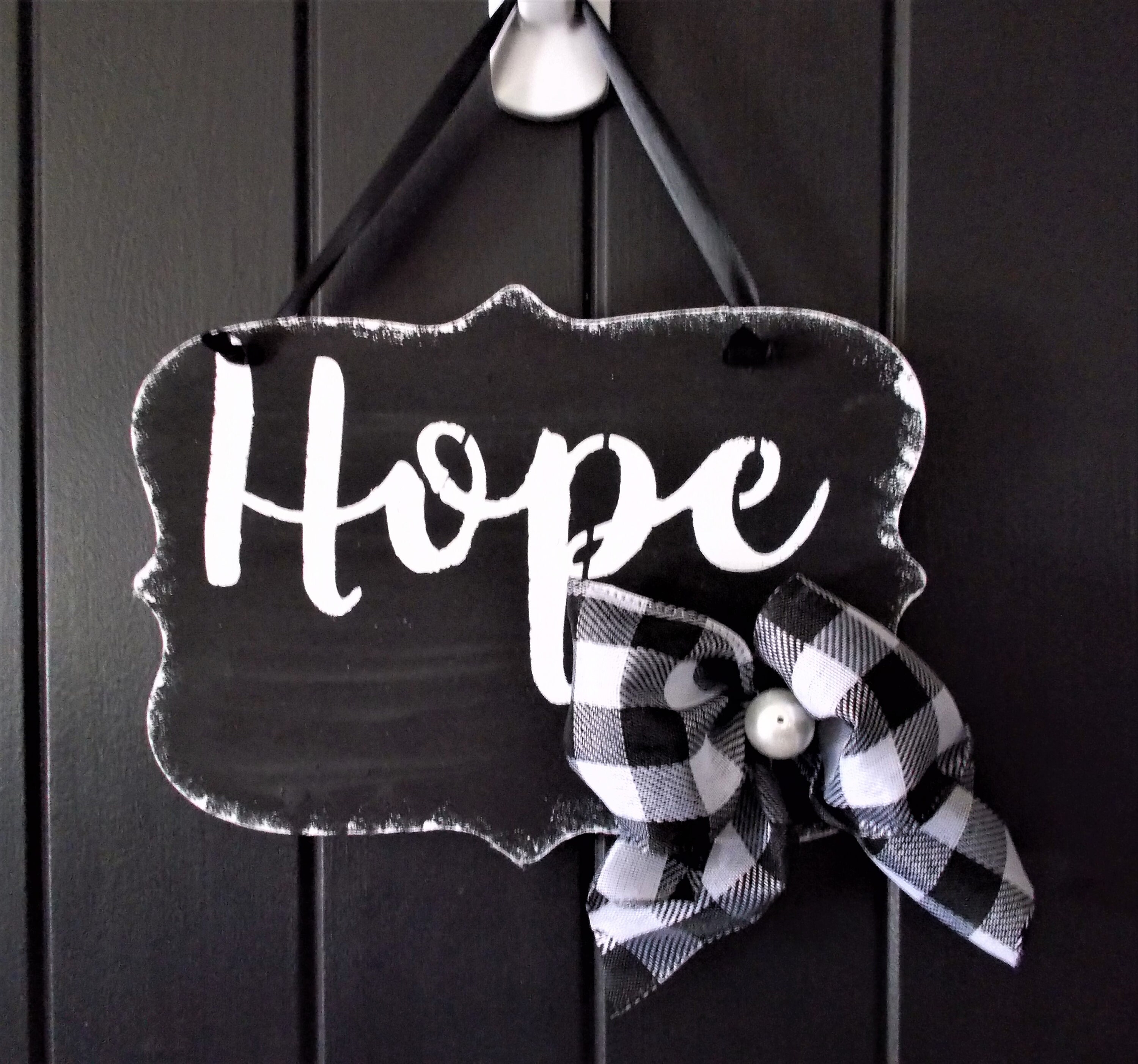 Decorative Wall Sign Hope 8W x 6H | Etsy