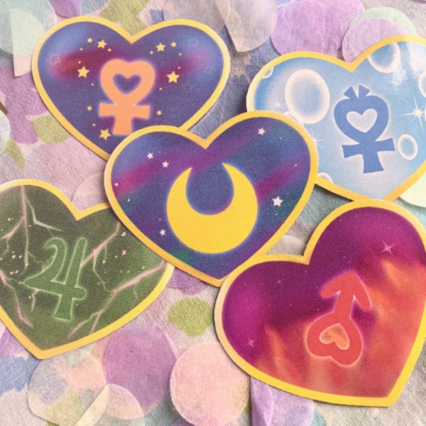 Anime Symbol Stickers - Etsy