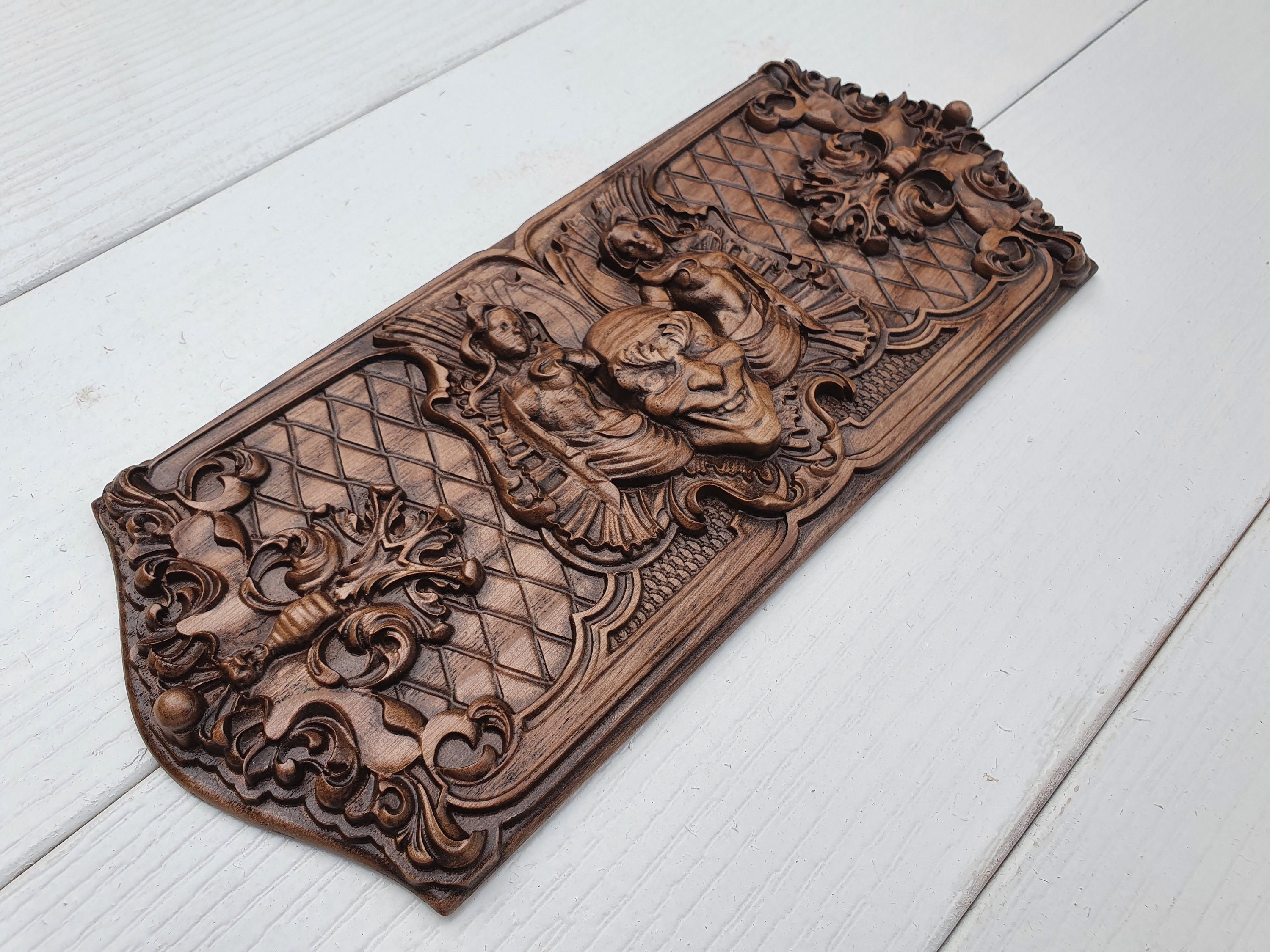 Panel Joker Home and Office Wall Decor Wood Panel - Etsy