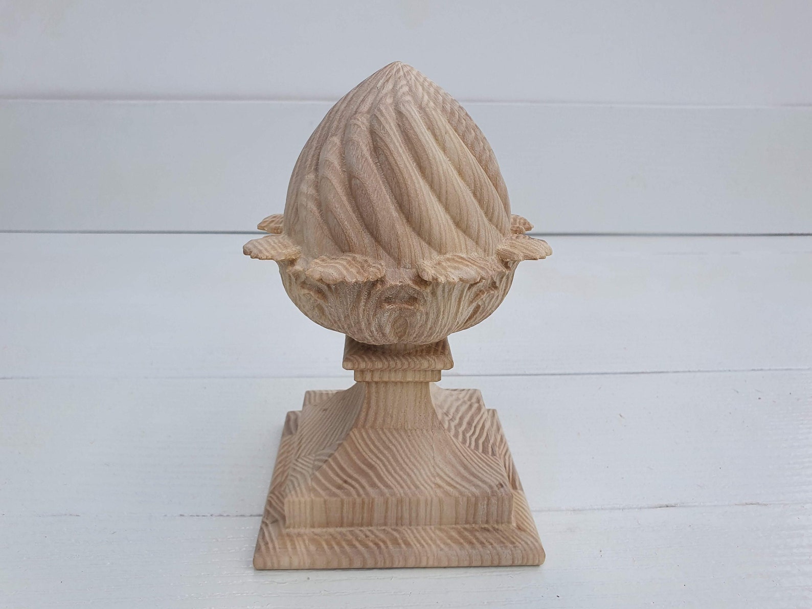 Wooden Finial for Staircase Newel Post - Etsy