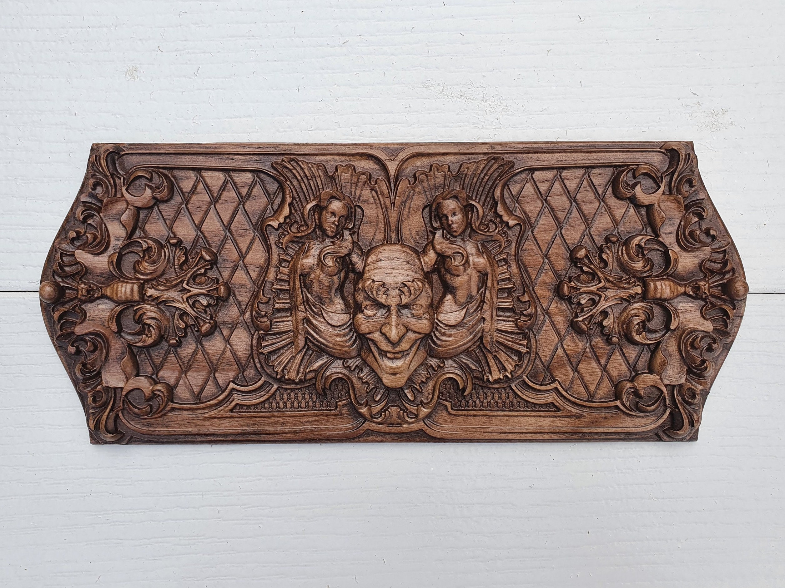 Panel Joker Home and Office Wall Decor Wood Panel - Etsy