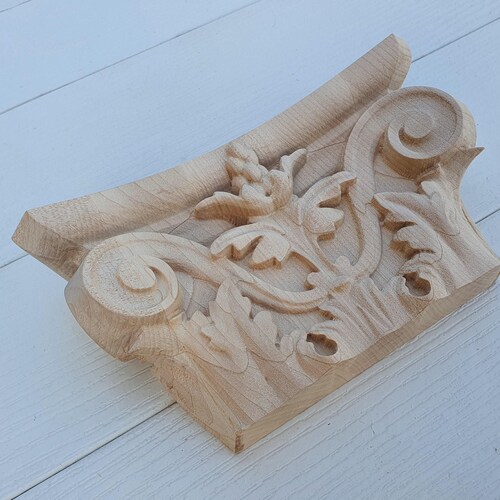 Corbel Mermaid of Wood Decorative Carved Wooden Corbel 1pc - Etsy