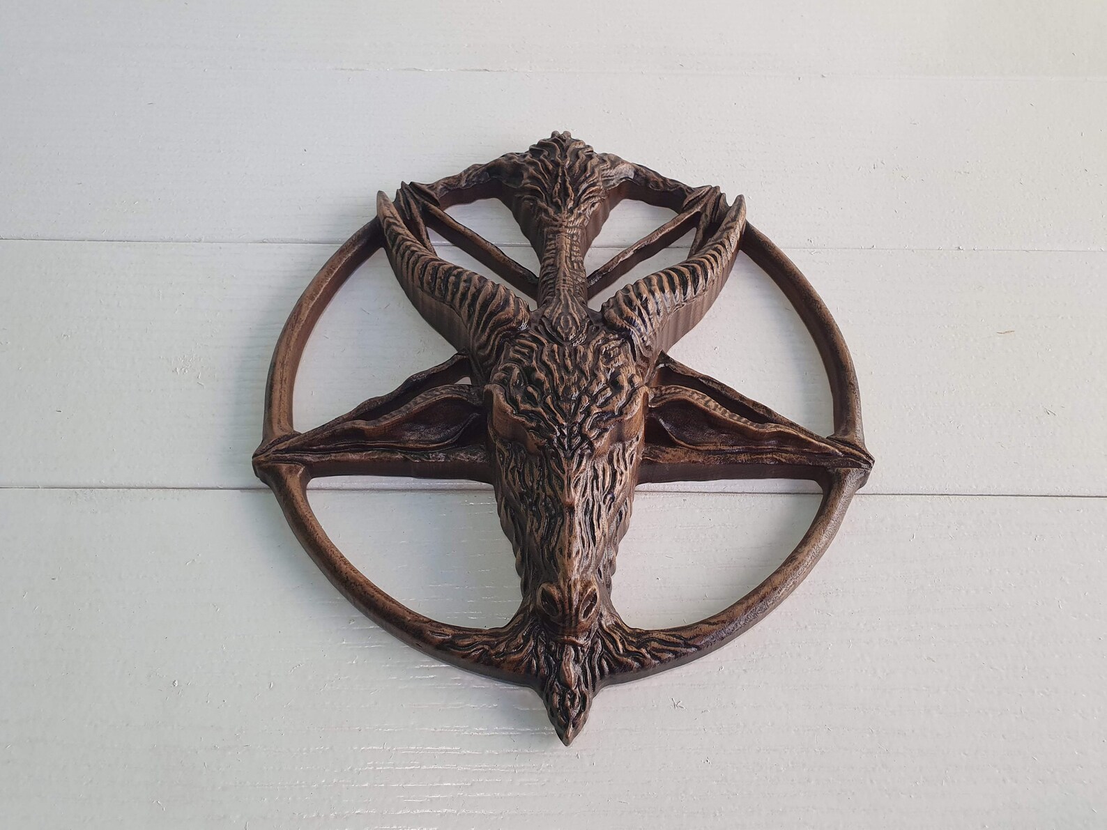 Baphomet Medallion Depicting a Templar Deity. - Etsy