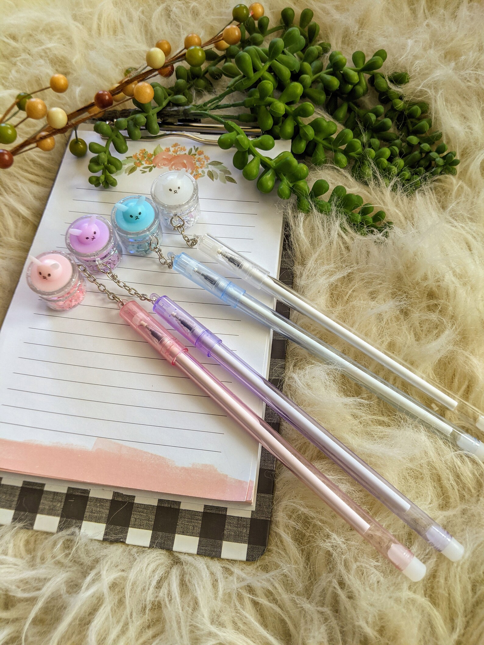 Adorable ensemble Kawaii de 4 stylos shaker mignons de | Etsy