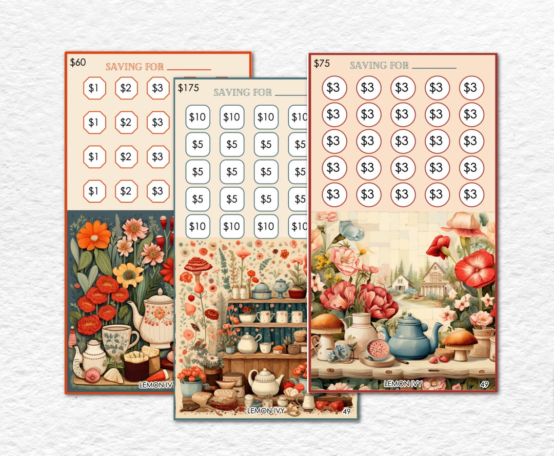 Spring Savings Challenge, Seasonal Savings Challenge, Cash Budgeting ...