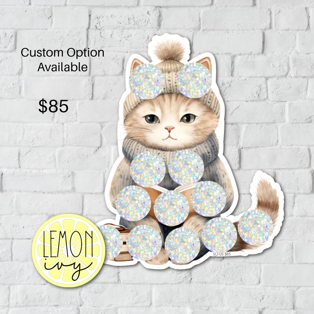 Cat Scratch off Savings Challenge, Kitten Savings Challenge, Savings ...