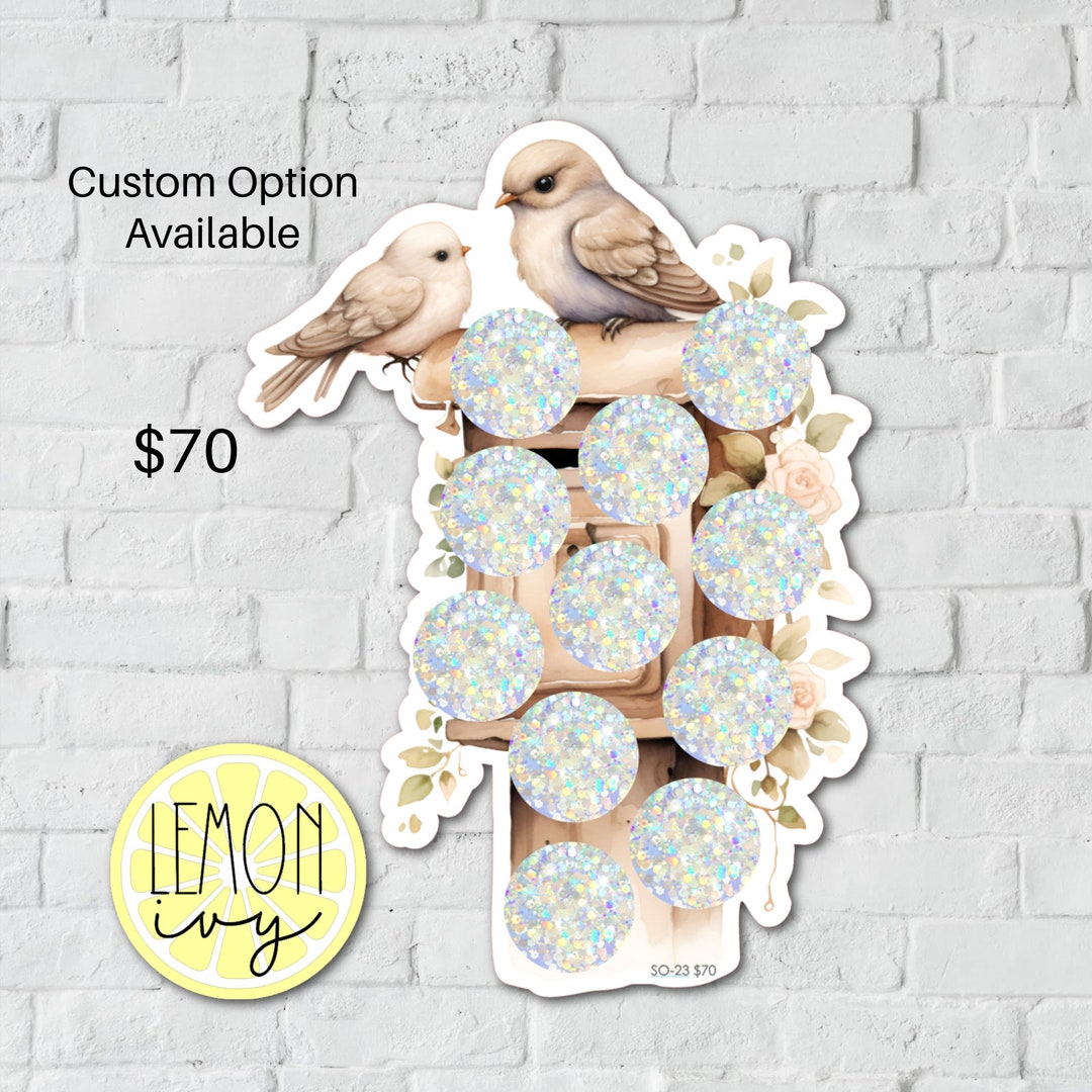 Birds Scratch off Savings Challenge, Bird Savings Challenge, Savings ...