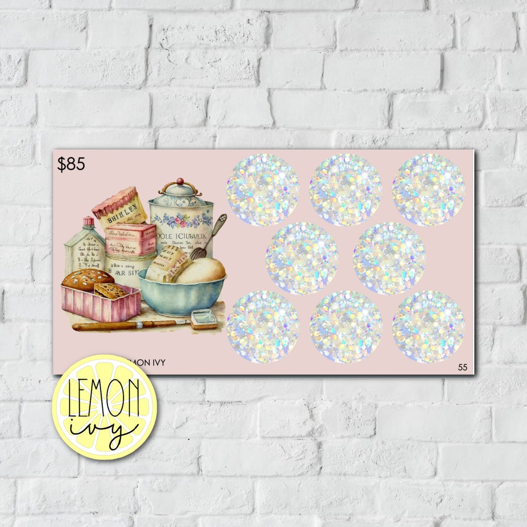 Baking Scratch off Savings Challenge, Vintage Style Savings Challenge ...