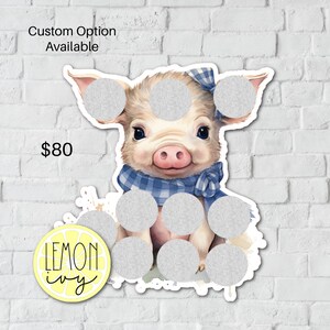 Piglet Scratch off Savings Challenge, Pig Savings Challenge, Savings ...