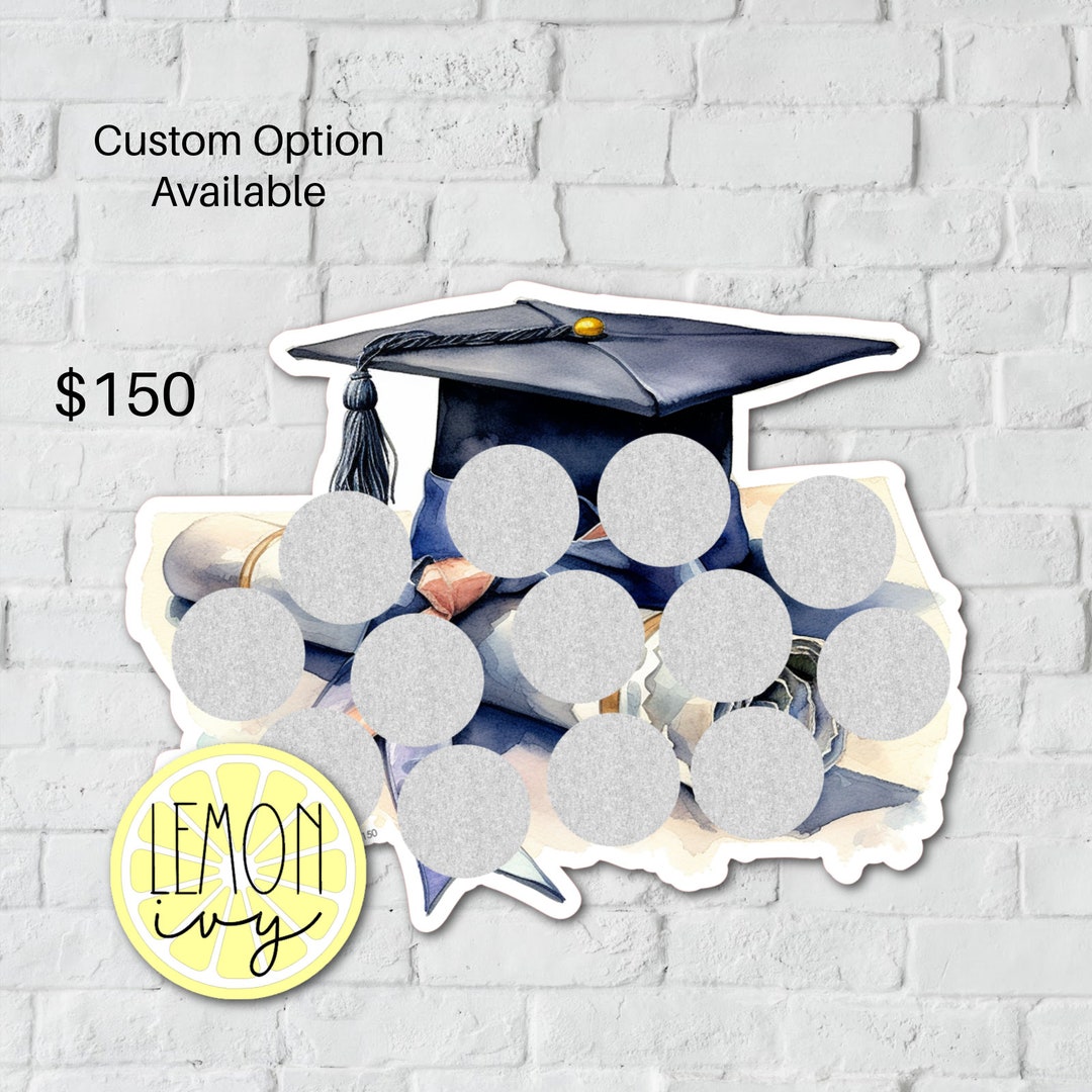 Graduation Scratch off Savings Challenge, Graduation Savings Challenge ...