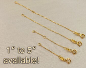 14k Gold Extender | Etsy