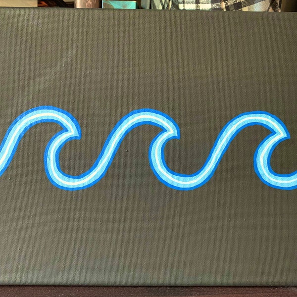 Wave Neon Sign - Etsy