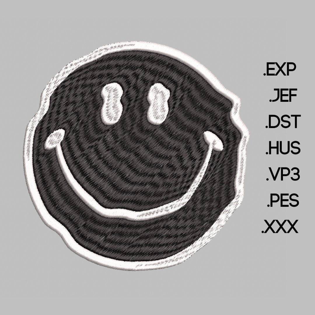 Trendy Trippy Smiley Face - Etsy