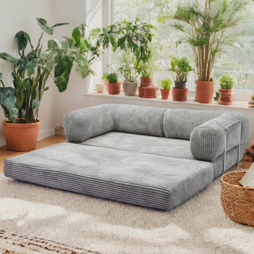 Custom Made-to-order Modular Floor Sofa Set Dual Base With Angled ...