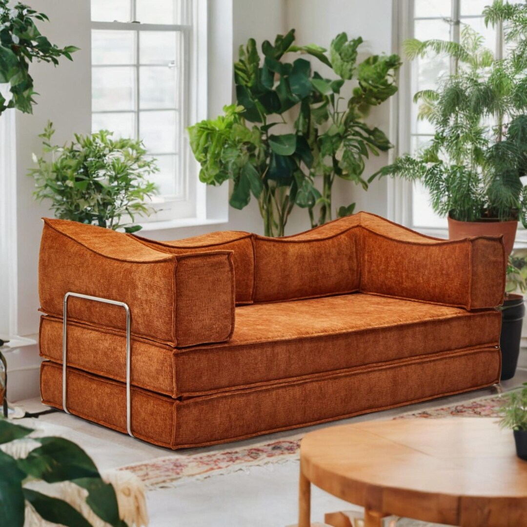 Custom Made-to-order Modular Floor Sofa Set Dual Base With Angled ...