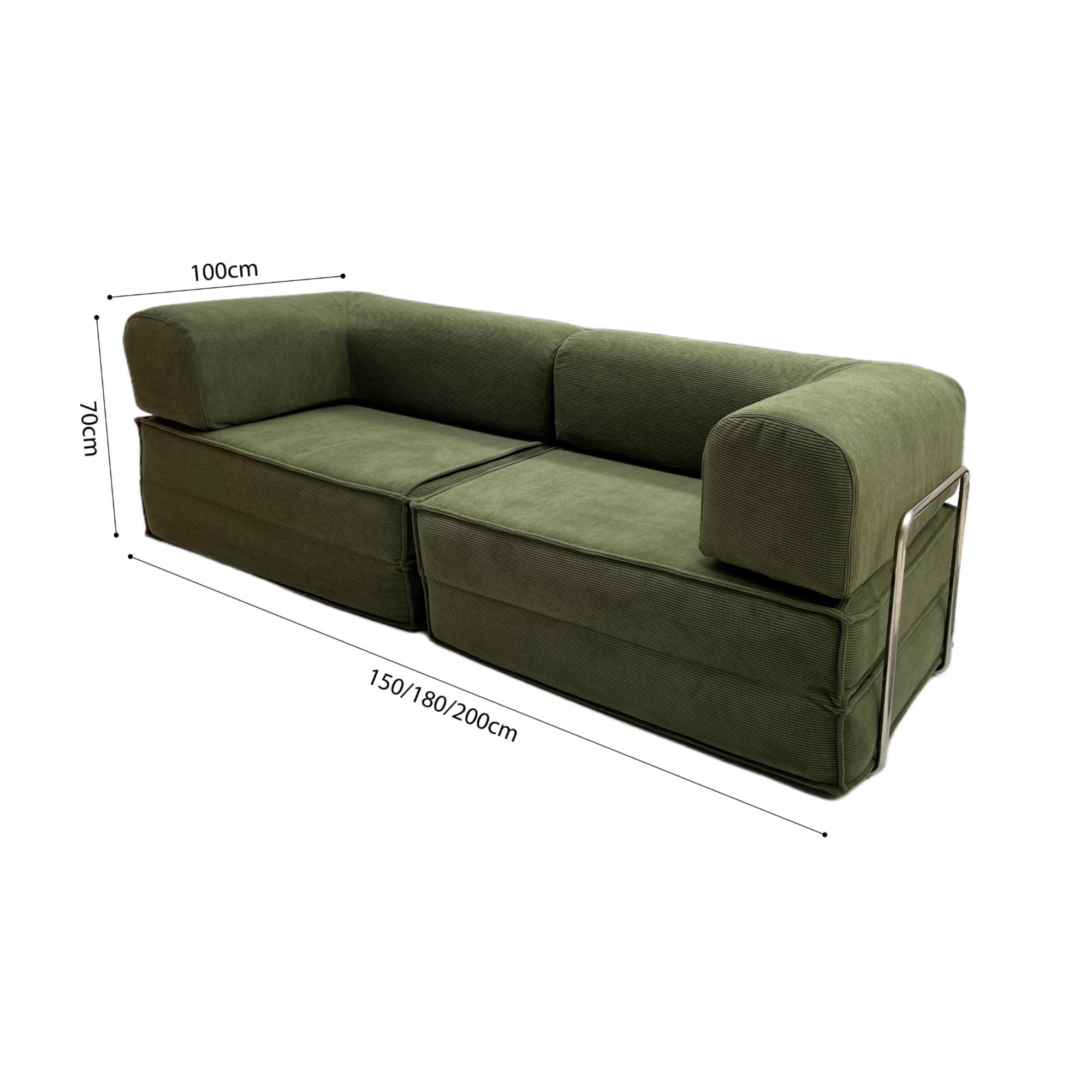 Custom Made-to-order Modular Floor Sofa Set Dual Base With Angled ...