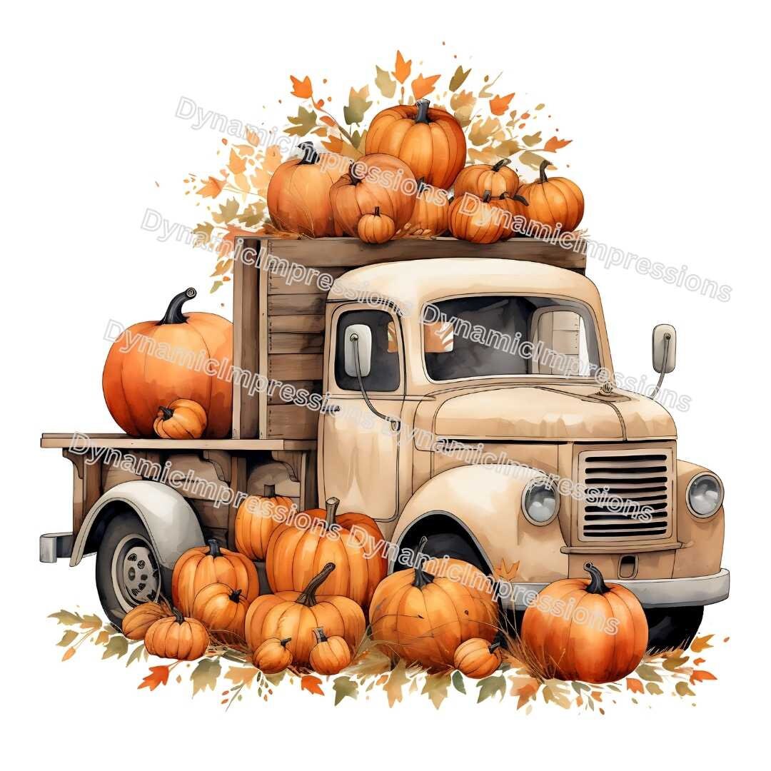 Autumn Leaves Fall Holiday Clipart PNG Thanksgiving Clip Art Pumpkin ...