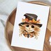 Whimsical Fall Scarecrow Face SVG Clipart | Autumn Harvest Graphics ...